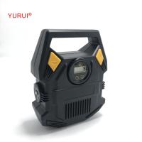China DC12V Digital Display Gauge Car Tyre Air Compressor With LED Lamp for sale