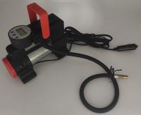 China DC12V LED Light Portable Metal Car Air Compressor With Digital Gauge for sale