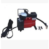 China Single Cylinder Mini Tyre Pump DC12v  Metal Air Compressor Air Ride Tire Inflator For Truck for sale