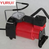 China Single Cylinder Mini Tyre Pump DC12v  Metal Air Compressor Air Ride Tire Inflator For Truck for sale