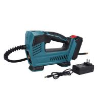 China Digital Gauge Cair Air Compressor With Battery And Led Light Home Use for sale