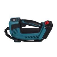 China Digital Gauge Cair Air Compressor With Battery And Led Light Home Use for sale