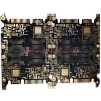 China Hard Disk Black Solder Mask Printed Circuit Board 4 Layer 1.2mm Thickness for sale