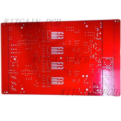 China Red Solder Mask FR4 Circuit Board 1 OZ Copper Thickness OSP Treatment for sale