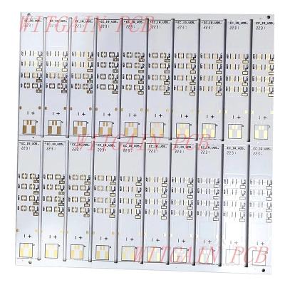 China Used In Led Single Layer PCB 2W/MK Conductivity Aluminum Substrate for sale