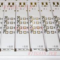 China Used In Led Single Layer PCB 2W/MK Conductivity Aluminum Substrate for sale