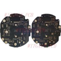 China 1.6MM Board Thickness 4 Layer Printed Circuit Board Black Solder Mask Ink for sale