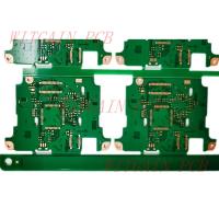 China 4 Layer Immersion Gold PCB 1.0MM Board Thickness Green Mask for sale