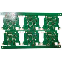 China 4 Layer Immersion Gold PCB 1.0MM Board Thickness Green Mask for sale