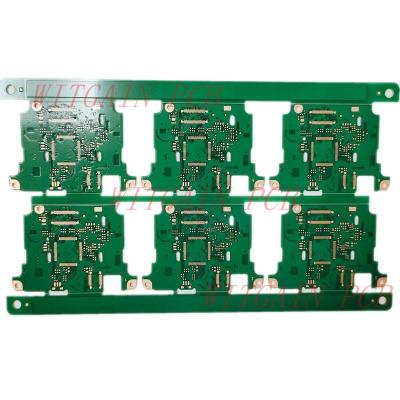 China 4 Layer Immersion Gold PCB 1.0MM Board Thickness Green Mask for sale