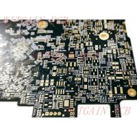 China Via In Pad Treatment 8 Layer PCB Black Solder Mask FR4 TG170 for sale