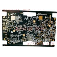 China Via In Pad Treatment 8 Layer PCB Black Solder Mask FR4 TG170 for sale
