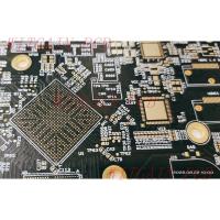 China Via In Pad Treatment 8 Layer PCB Black Solder Mask FR4 TG170 for sale