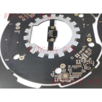 China Video Conference Device 4 Layers Pcb 1.2mm Matte Black Solder Mask for sale