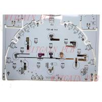 China White Solder Mask 2 Layer PCB Used In Children'S Alarm Clock Black Silkscreen 1.2mm for sale