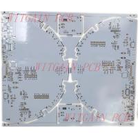 China White Solder Mask 2 Layer PCB Used In Children'S Alarm Clock Black Silkscreen 1.2mm for sale