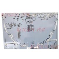 China White Solder Mask 2 Layer PCB Used In Children'S Alarm Clock Black Silkscreen 1.2mm for sale