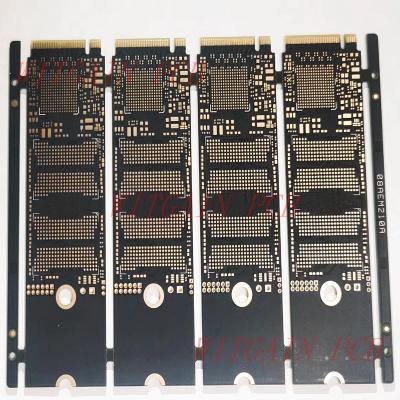 China 8 Layer SSD Solid State PCB , 22MMx80MM Hard Drive Circuit Board for sale
