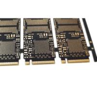 China ENIG Gold Finger FR4 TG150 8 Layer PCB Matte Black Solder Mask Color for sale