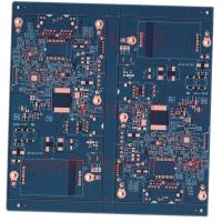 China Blue Solder Mask OSP Coating PCB 4 Layer Printed Circuit Board for sale