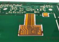China FR4 PI Semi Flex PCB Green Solder Mask Rigid Flex MultilayerPrinted Circuit Board for sale