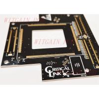 China 2 Layer Ceramic Copper Clad PCB Board Printed Circuit Board Immersion Gold 2U' for sale