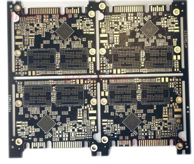 China Immersion Gold SSD Circuit Board PCB 4 Layer FR4 TG150  For Solid State Disk for sale