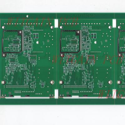 China Copper Clad Fr4 Printed Electronic Circuit Board 2 Layer PCB HAL Lead Free for sale