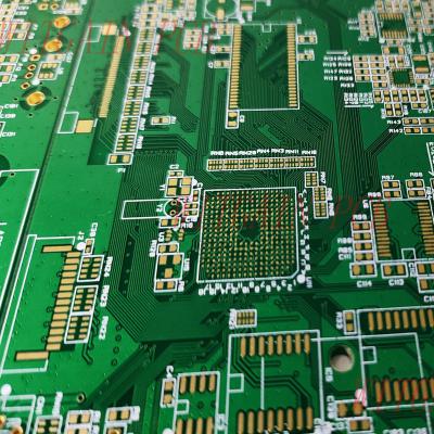 China 1OZ Printed 12 Layer PCB Immersion Gold 3.6 Mil Trace for sale