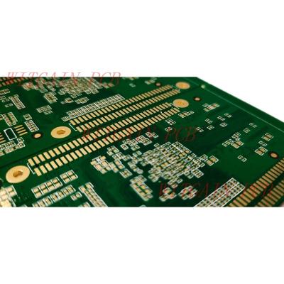 China SMT rigid PCB Printed Circuit Boards 6 Layer 100 Ohm for sale