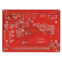 China 94V0 Printed Circuit Boards 4 Layer PCB Red Solder Mask OSP Treatment for sale