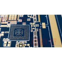 China Blue Solder Mask Printed Circuit Boards 4 Layer PCB UL Certification FR4 TG150 for sale