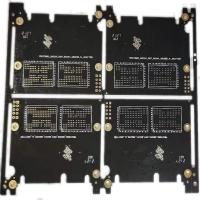 China 4 Layer SSD Circuit Board PCB Black Solder Mask FR4 TG150 for sale