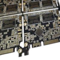 China 4 Layer SSD Circuit Board PCB Black Solder Mask FR4 TG150 for sale