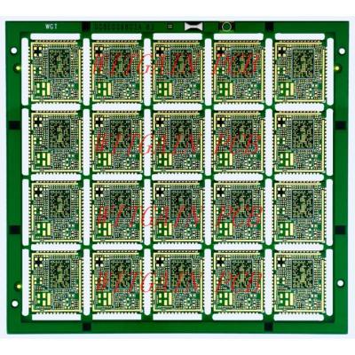 China 8 Layer SMD PCB Assembly Half Hole 0.8 MM Immersion Gold Multilayer Metal Core PCB for sale