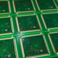 China 1.6 MM Thickness PCB Electronic Board Half Hole FR4 Substrate 6 Layer PCB GPS Module for sale
