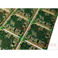 China 0.6 MM PCB Board Assembly 4 Layer Half Hole Immersion Gold for sale