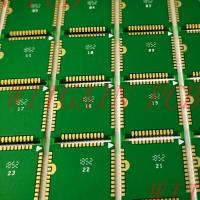 China 0.6 MM PCB Board Assembly 4 Layer Half Hole Immersion Gold for sale