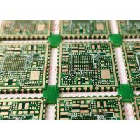 China 4 Layer PCB Castellated Holes 0.8 MM HDI Immersion Hard Gold Plating PCB for sale