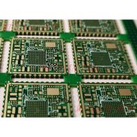 China 4 Layer PCB Castellated Holes 0.8 MM HDI Immersion Hard Gold Plating PCB for sale