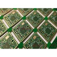 China 4 Layer PCB Castellated Holes 0.8 MM HDI Immersion Hard Gold Plating PCB for sale
