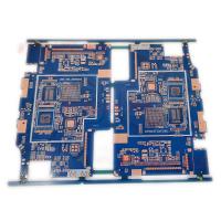 China Blue Solder Mask HDI PCB 6 Layer Immersion Gold Enig 1.0 MM for sale
