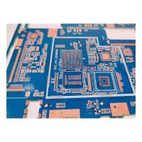 China Blue Solder Mask HDI PCB 6 Layer Immersion Gold Enig 1.0 MM for sale