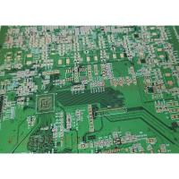 China 6 Layer Vias Epoxy HDI PCB Board 1.6 MM Green Solder Mask for sale