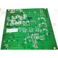 China 6 Layer Vias Epoxy HDI PCB Board 1.6 MM Green Solder Mask for sale