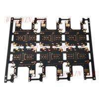 China Black Solder Mask HDI PCB 6 Layer FR4 Material 0.6 MM Thickness for sale