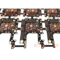 China Black Solder Mask HDI PCB 6 Layer FR4 Material 0.6 MM Thickness for sale