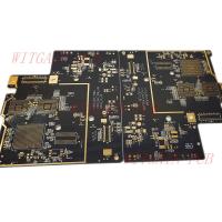 China 3 Mil LCD Panel PCB Display 6 Layer Screen Printing Circuit Boards Black Solder Mask for sale
