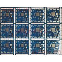 China 1.6 MM Thickness 8 Layer PCB GPS Module Blue Solder Mask ENIG SMT Circuit Board for sale
