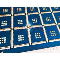 China 1.6 MM Thickness 8 Layer PCB GPS Module Blue Solder Mask ENIG SMT Circuit Board for sale